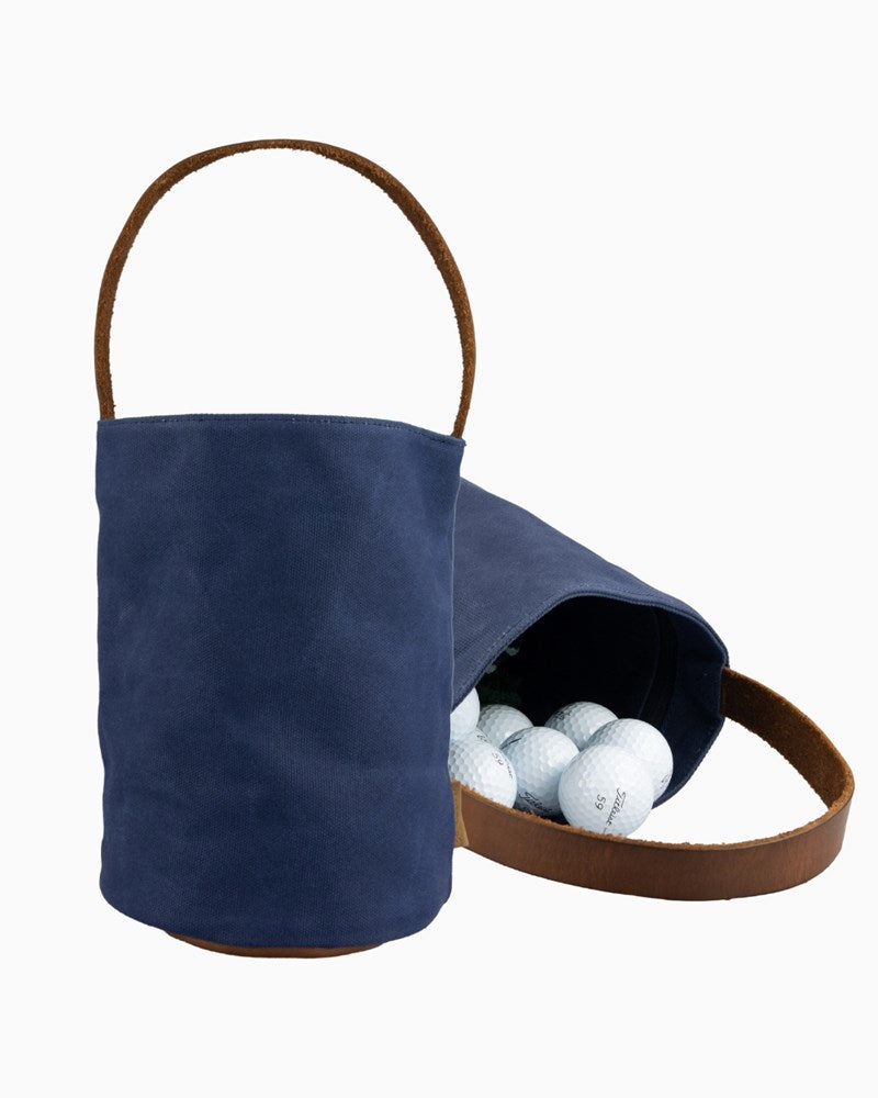 38 South Waxed Canvas/Leather Shag Bag – A2Z Golf