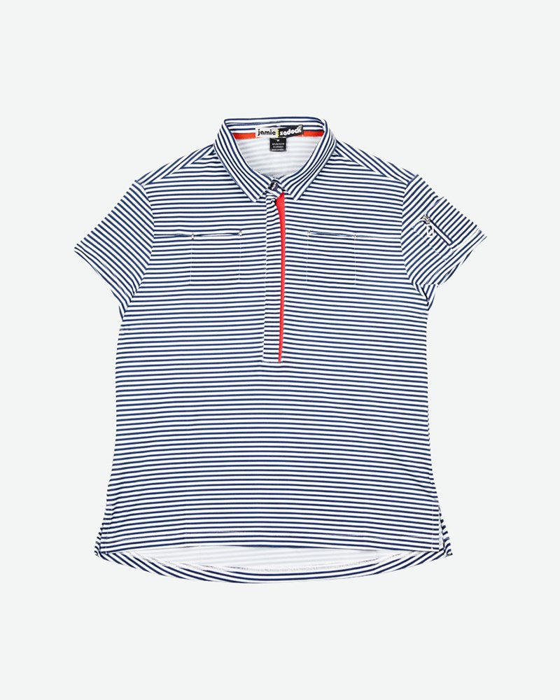 Jamie Sadock Short Sleeve Polo - Mini Stripe – A2Z Golf