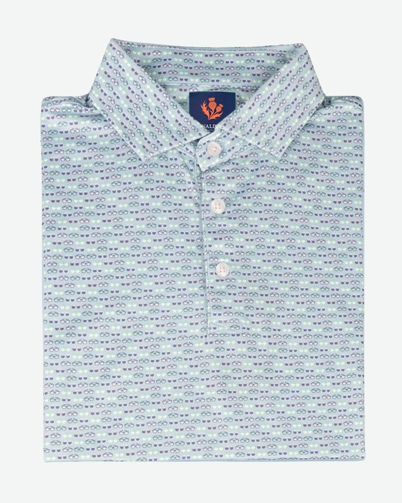 Donald Ross Sport Polo - 125 Sunglasses Print – A2Z Golf