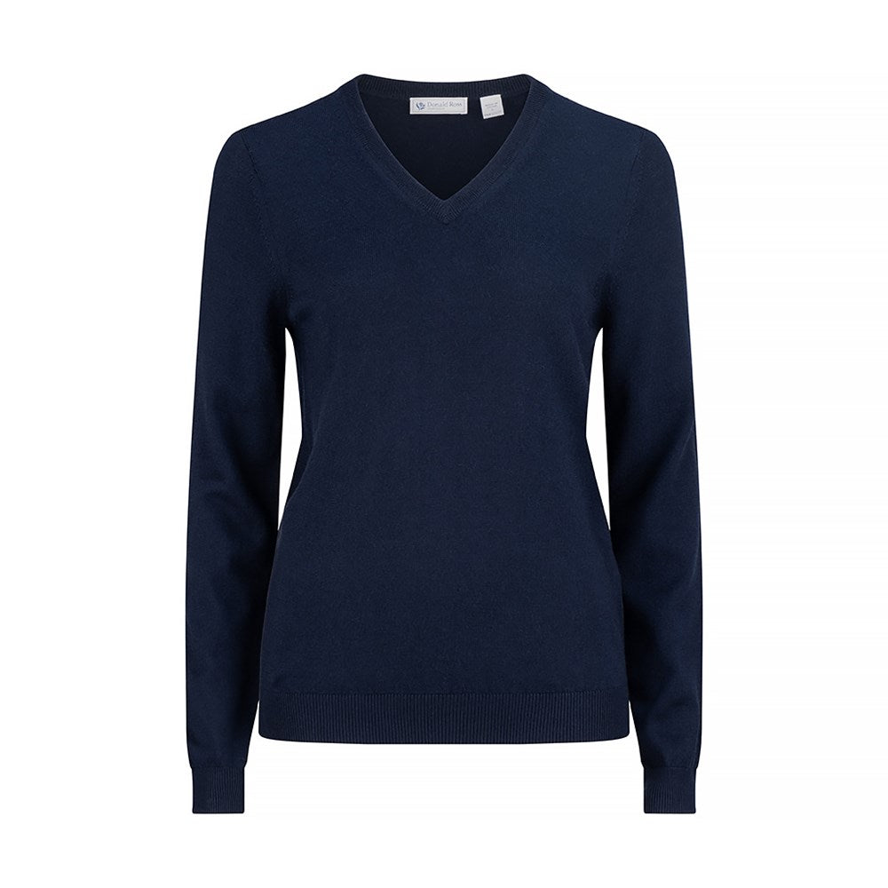 Donald Ross Ladies Sweater - Merino Wool V-Neck – A2Z Golf